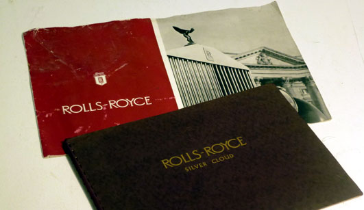 Lot 133 - Two Rolls-Royce Silver Cloud Brochures
