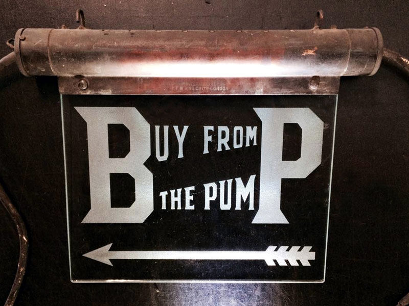 Lot 63 - A Rare BP Illuminated Sign, 1930s