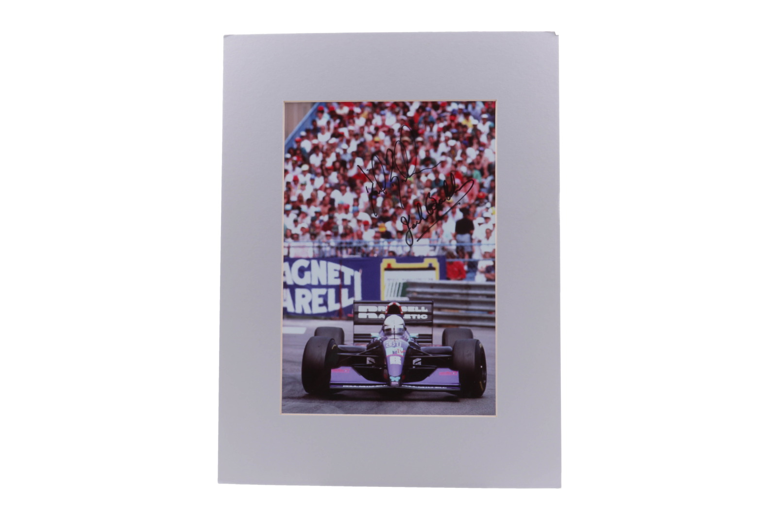 Lot 353 - Jack Brabham and David Brabham Signed