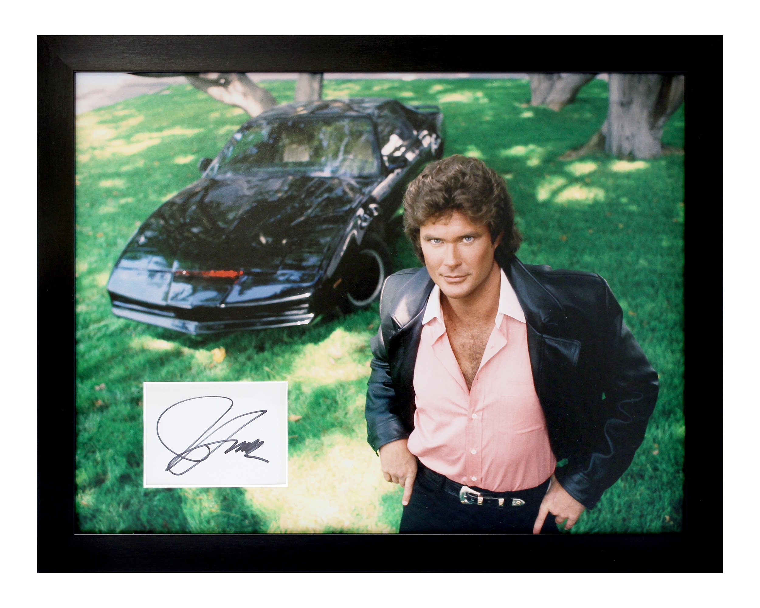 Lot 8 - Knight Rider / David Hasselhoff Autograph