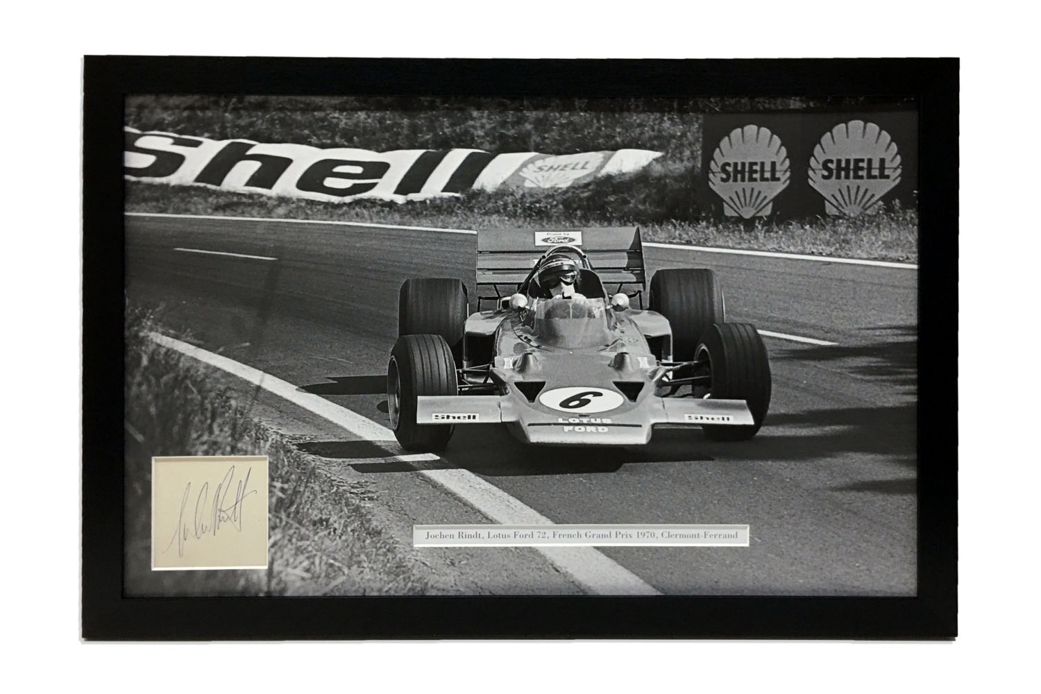 Lot 355 - Jochen Rindt Autograph Presentation (1942