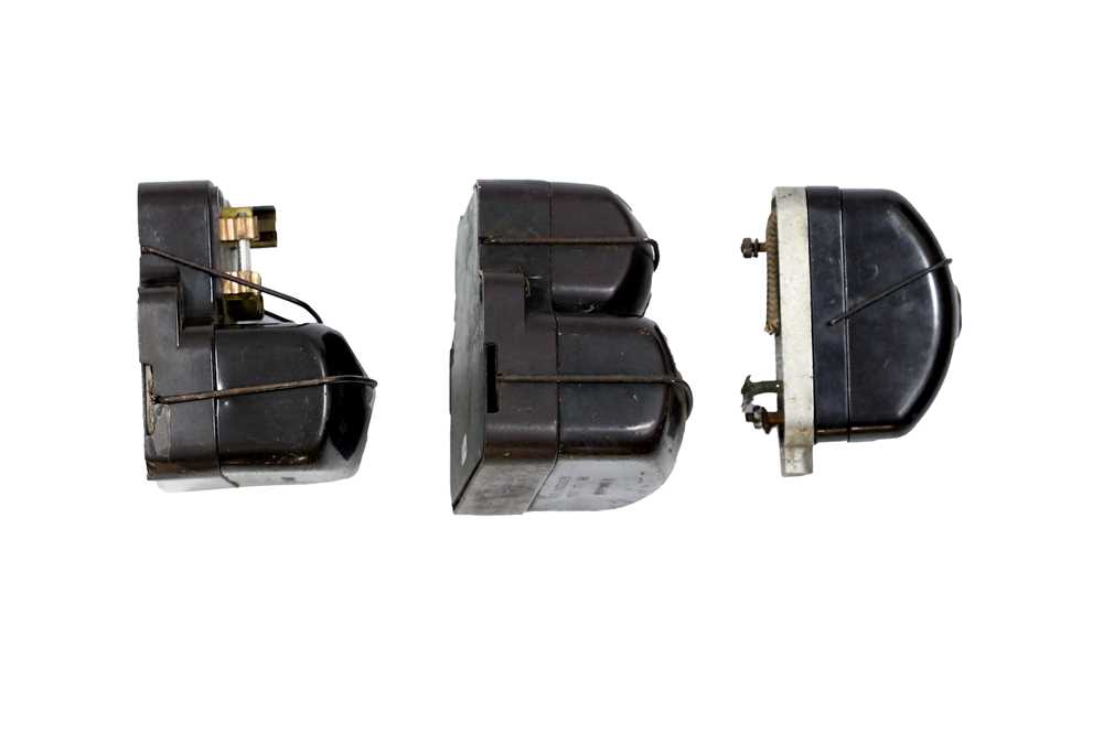 Lot 220 - Rolls-Royce Bakelite Fuse Boxes