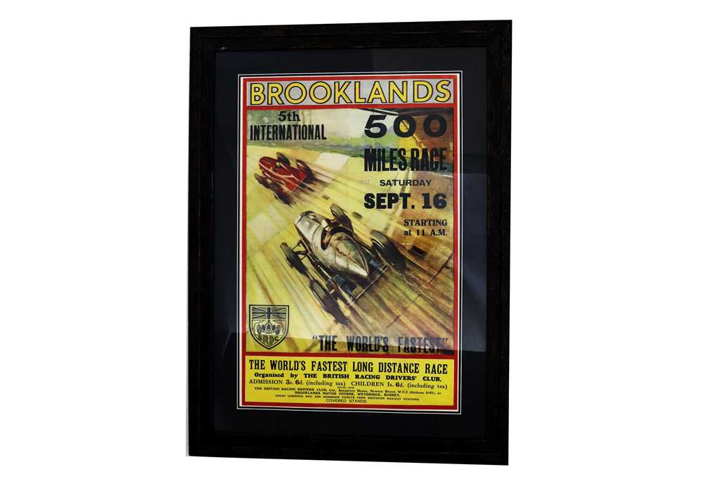 Lot 372 - A Rare 1933 Brooklands ‘Internationalʼ 500