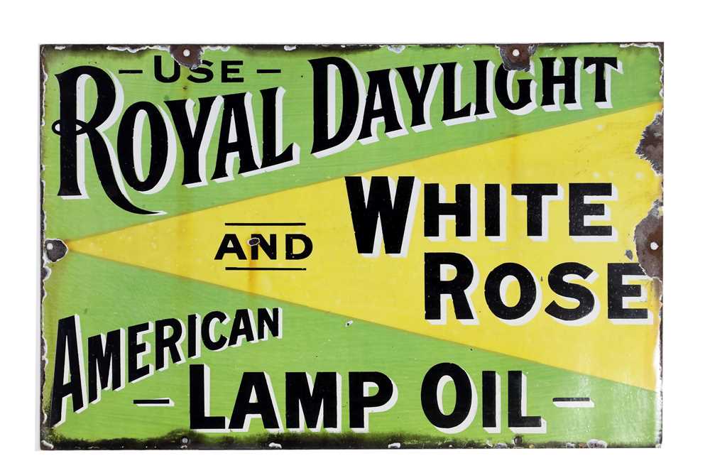 Lot 382 - Royal Daylight Enamel Sign