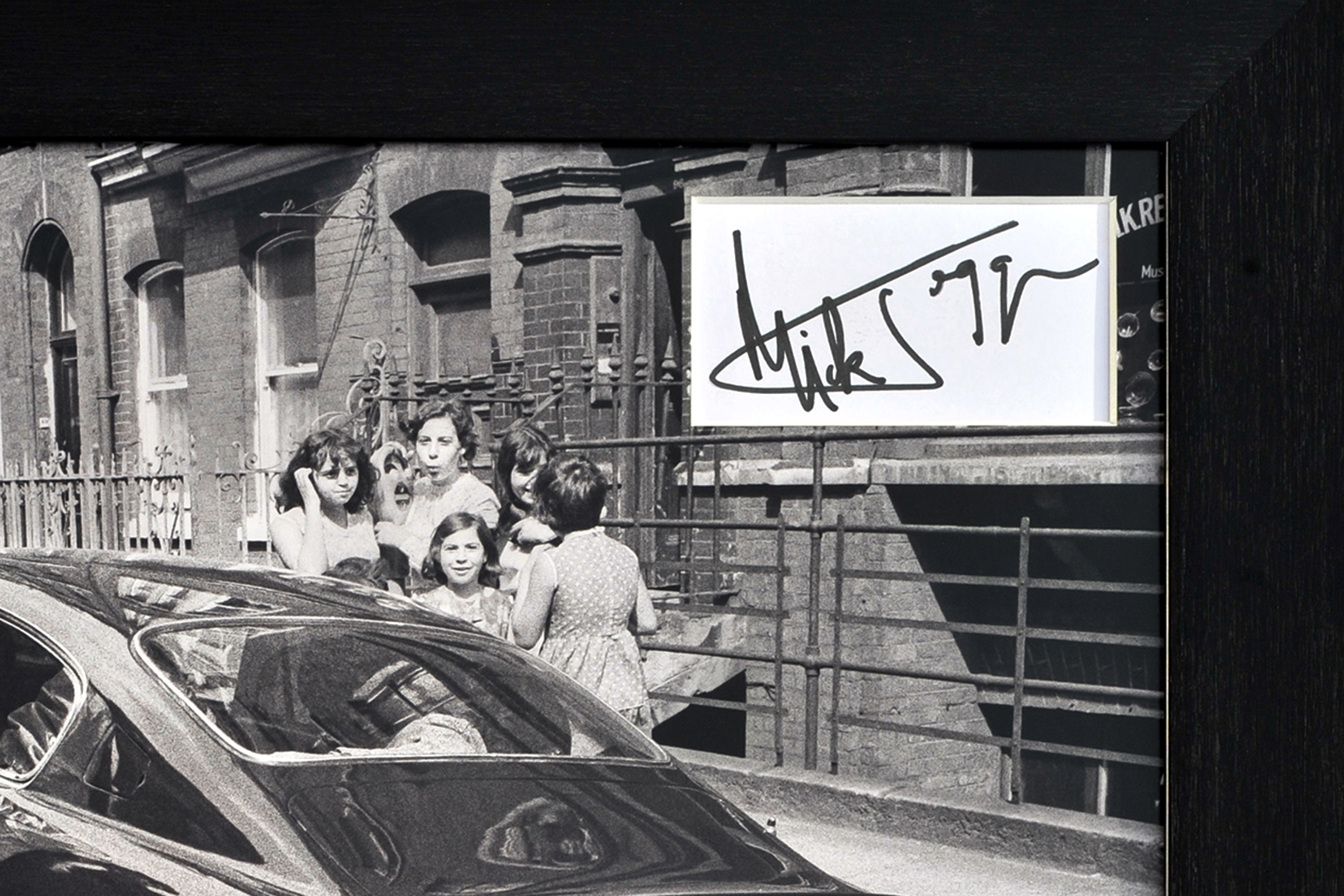 Lot 409 - Mick Jagger and the Police Officer Autograph
