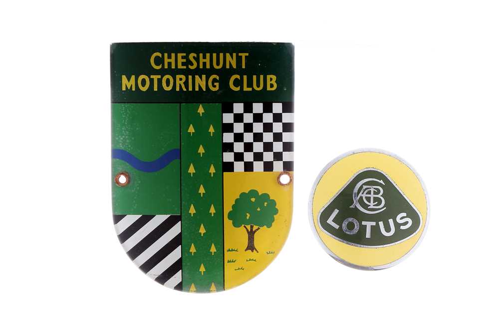Lot 430 - Lotus Seven Radiator Badge