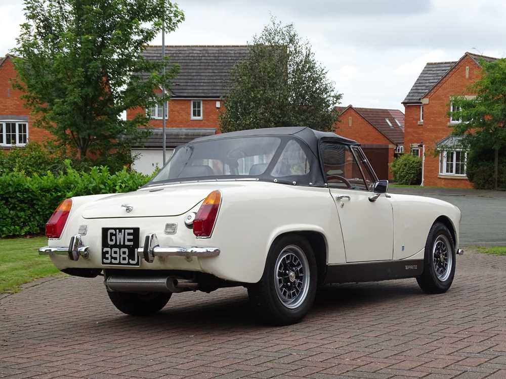 Lot 3 - 1970 Austin-Healey Sprite MKIV