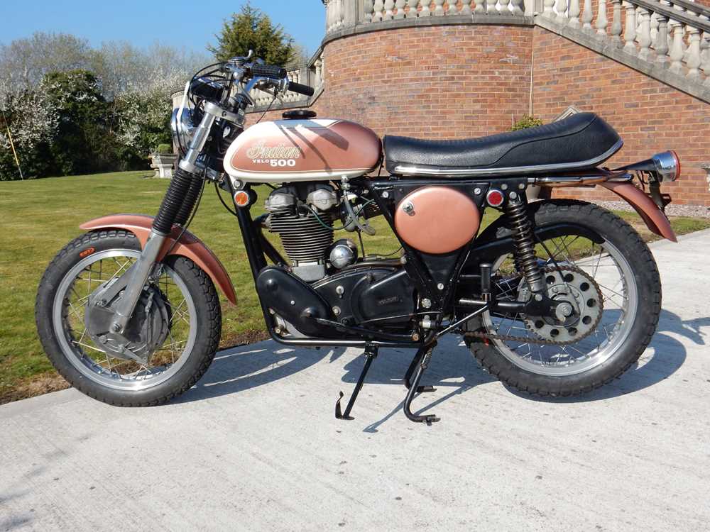 Lot 53 - 1968 Indian Velo 500