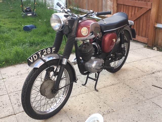 Lot 223 - 1968 BSA D14/4 Bantam
