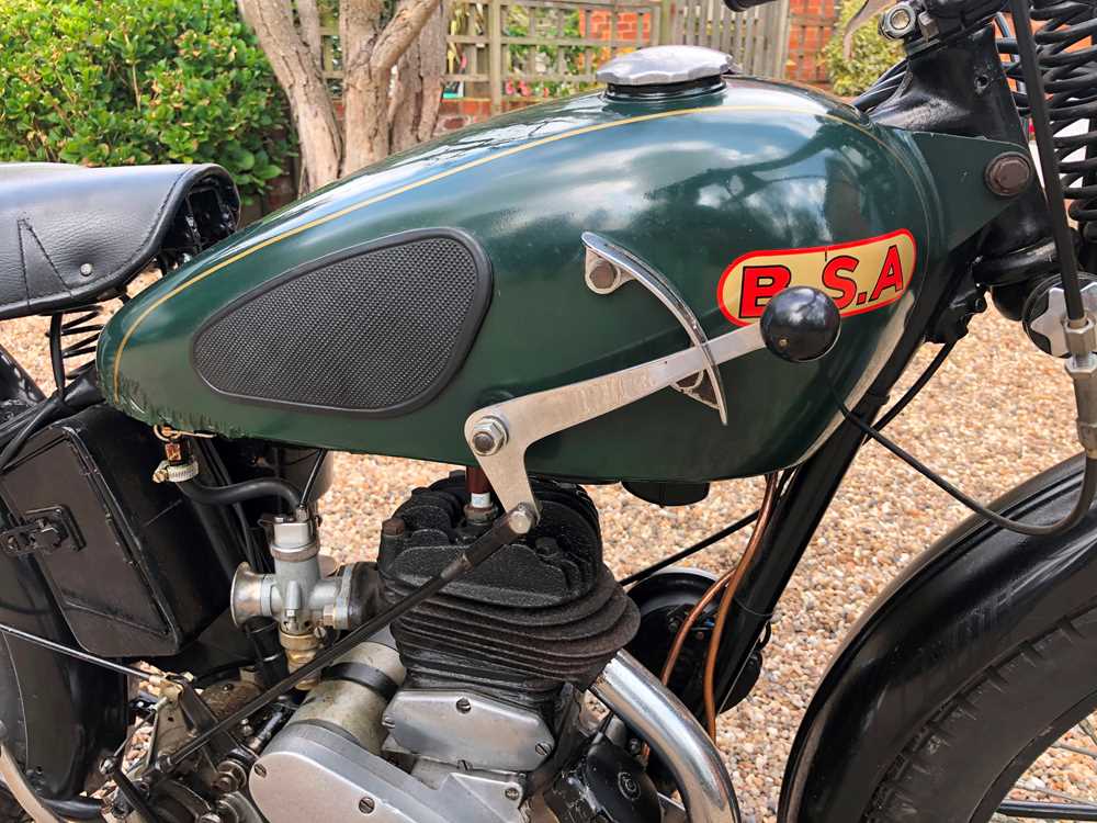 Lot 215 - 1938 BSA C10