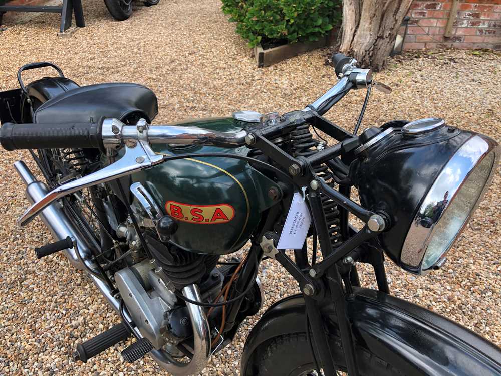 Lot 215 - 1938 BSA C10