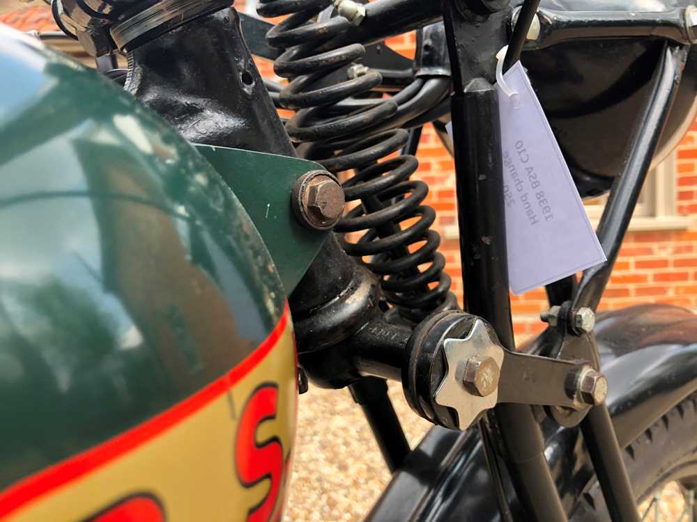 Lot 215 - 1938 BSA C10
