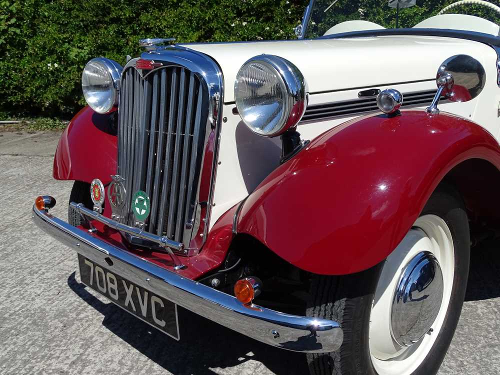 Lot 320 - 1954 Singer 4AD Roadster