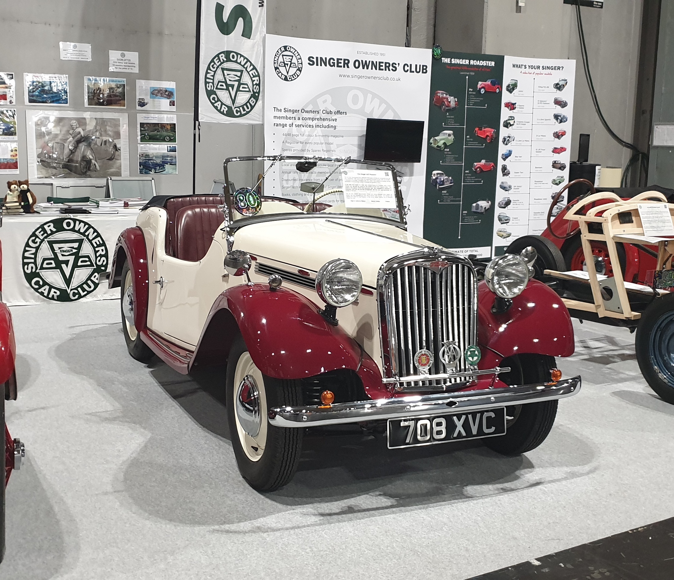 Lot 320 - 1954 Singer 4AD Roadster