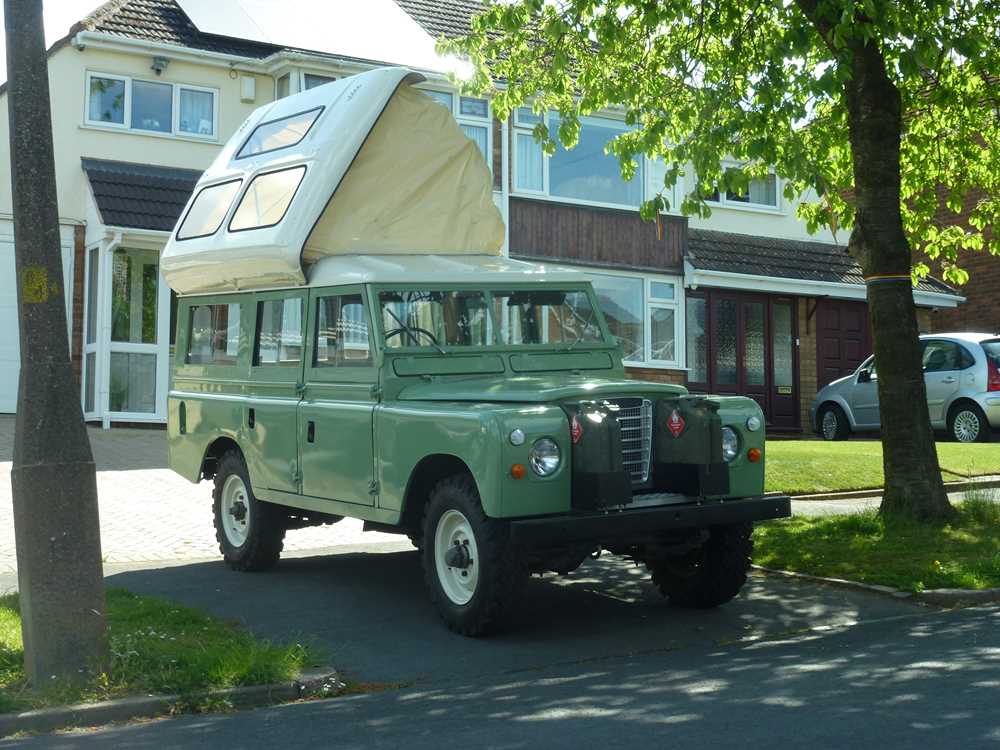 Lot 330 - 1962 Land Rover 109 Series IIA Motor Caravan