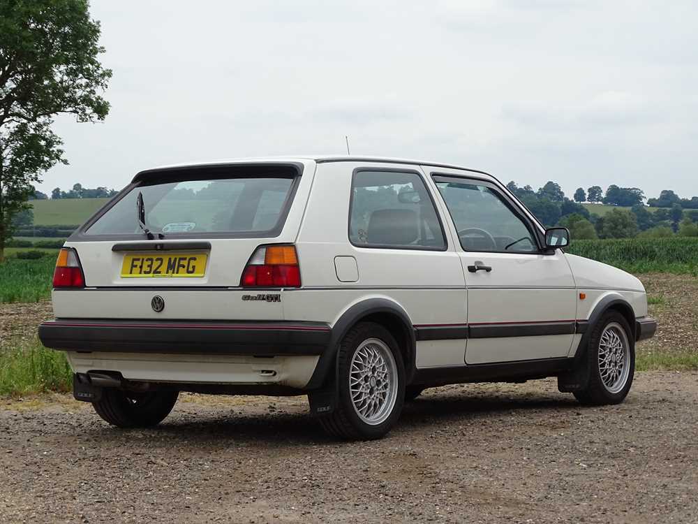 Lot 320 - 1989 Volkswagen Golf GTi