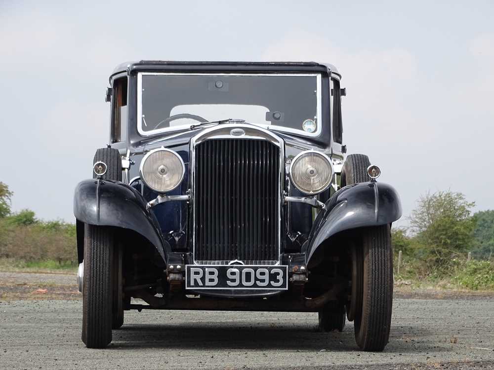 Lot 359 - 1933 Humber 16/60 Saloon