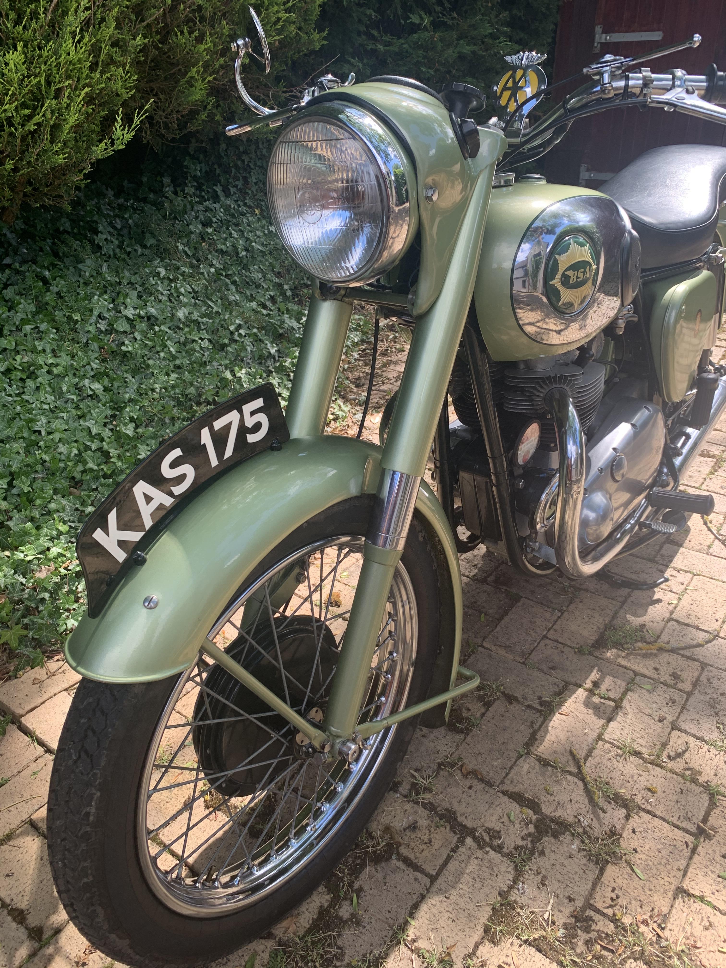Lot 210 - 1955 BSA A7 Shooting Star