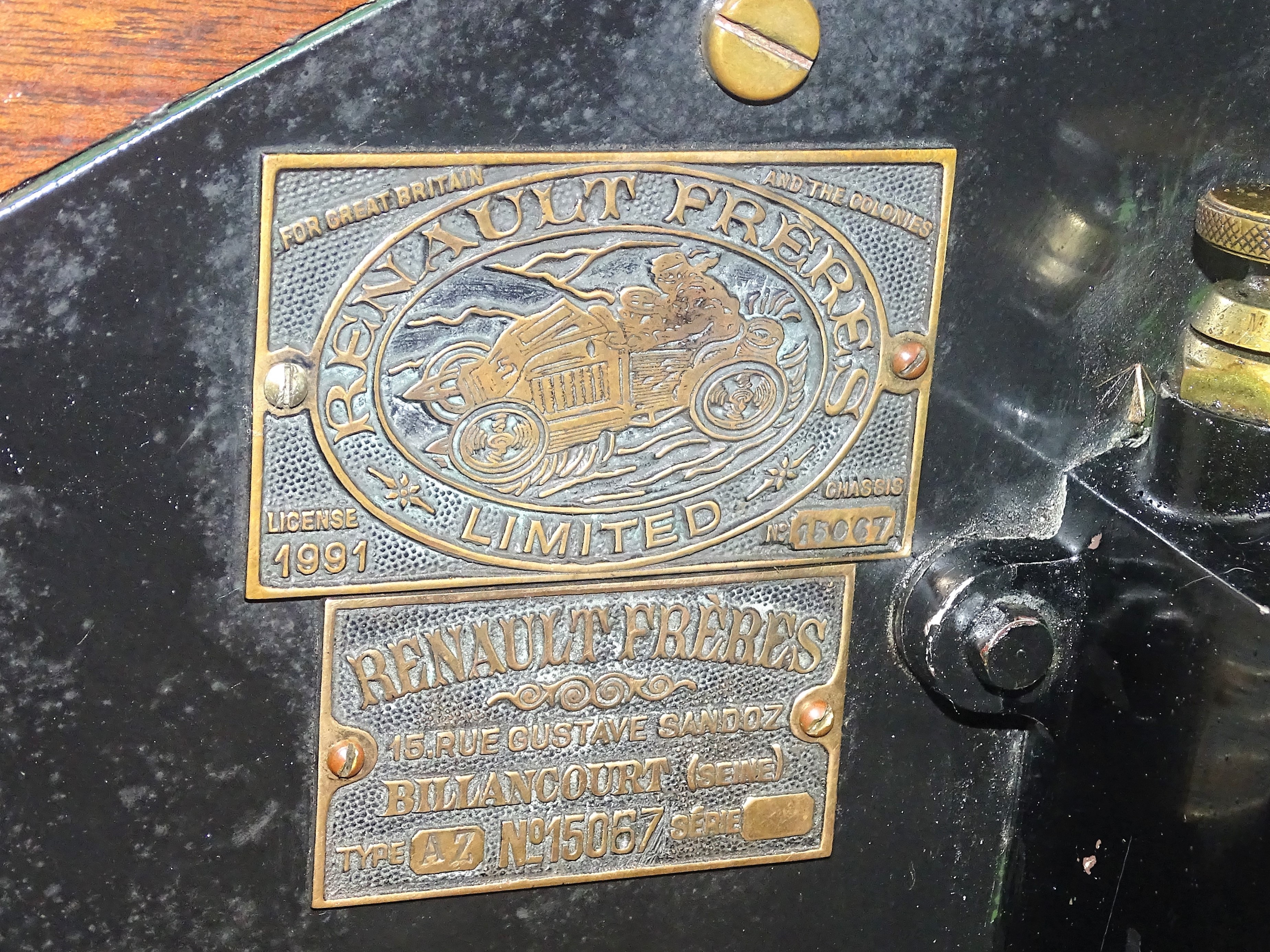 Lot 332 - 1909 Renault Type AZ 12/16hp Landaulette