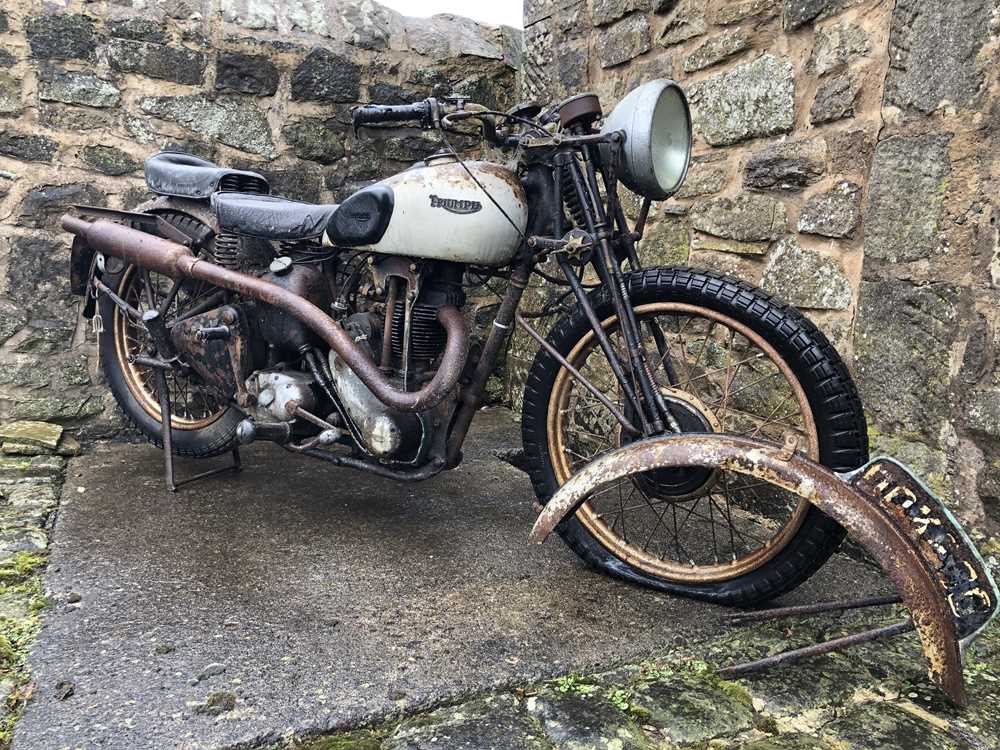 Lot 205 - c.1937/8 Triumph T80 Tiger