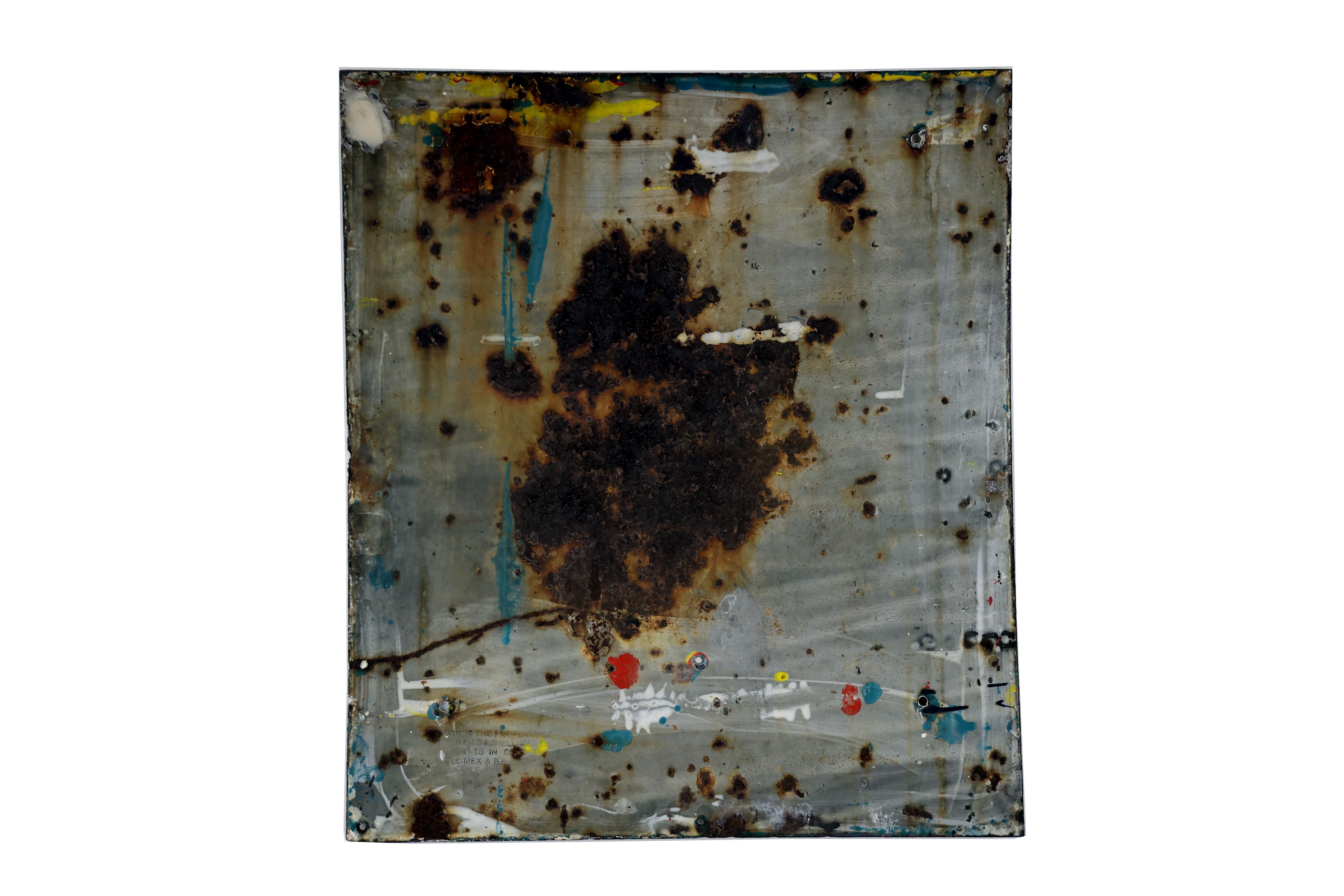 Lot 27 - Rare Scotch Petrol Enamel Sign