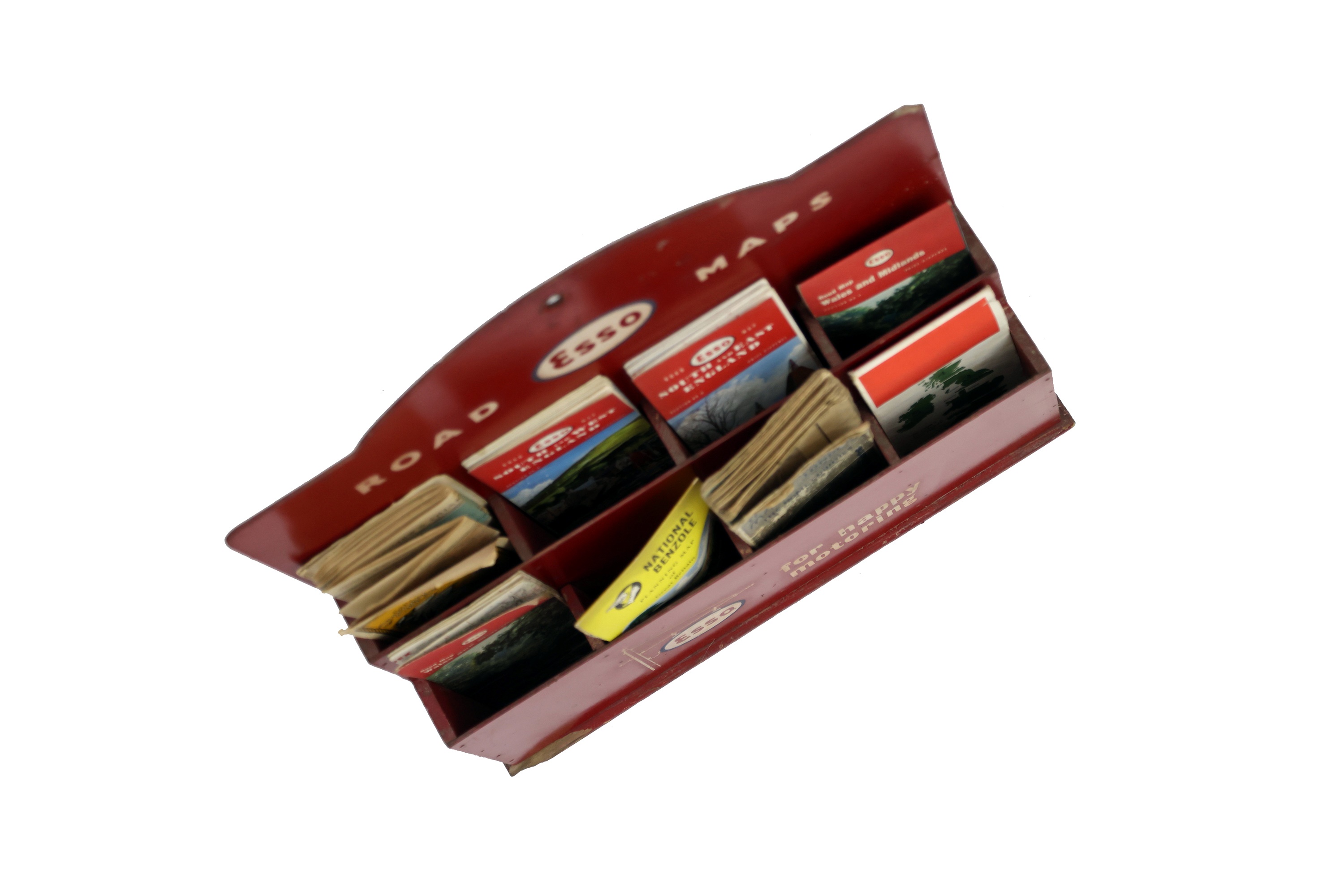 Lot 43 - Esso Road Maps Display / Holder