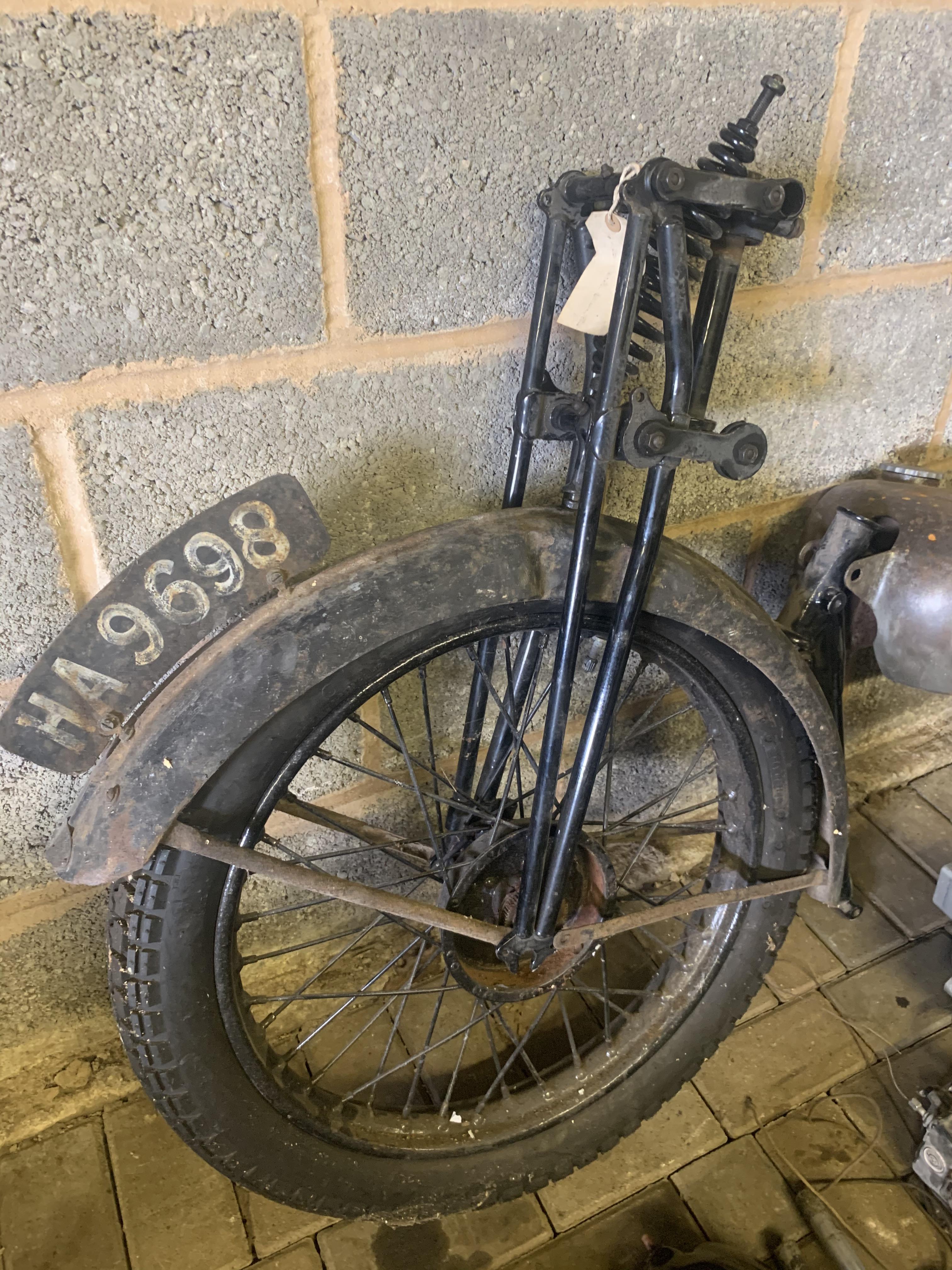 Lot 242 - 1934 BSA B34-1 2.49hp