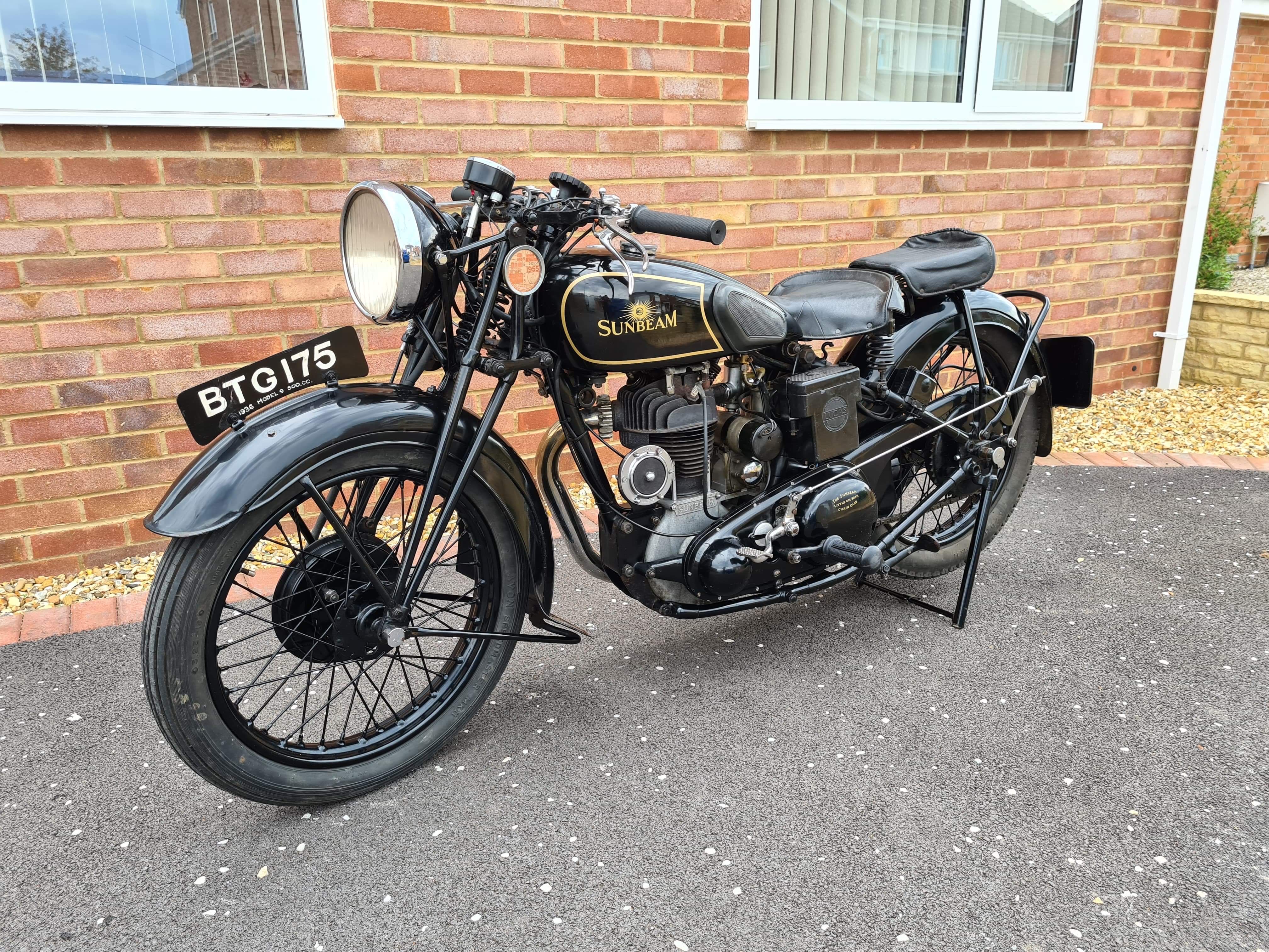 Lot 238 - 1936 Sunbeam Model 9