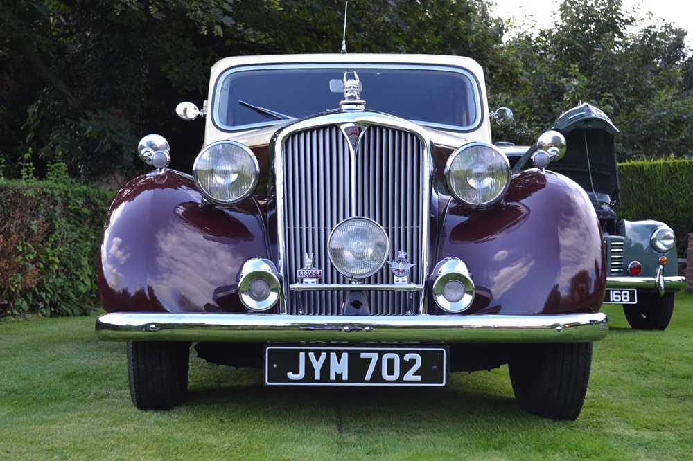 Lot 340 - 1948 Rover P3 75