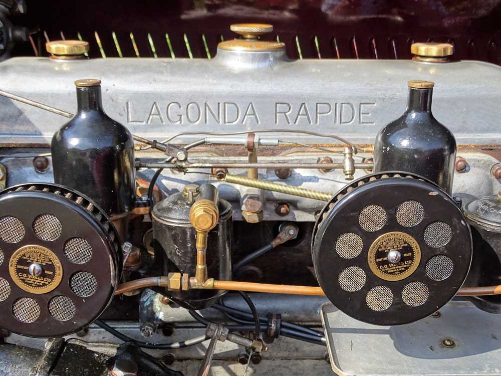 Lot 36 - 1934 Lagonda M45 Rapide Tourer