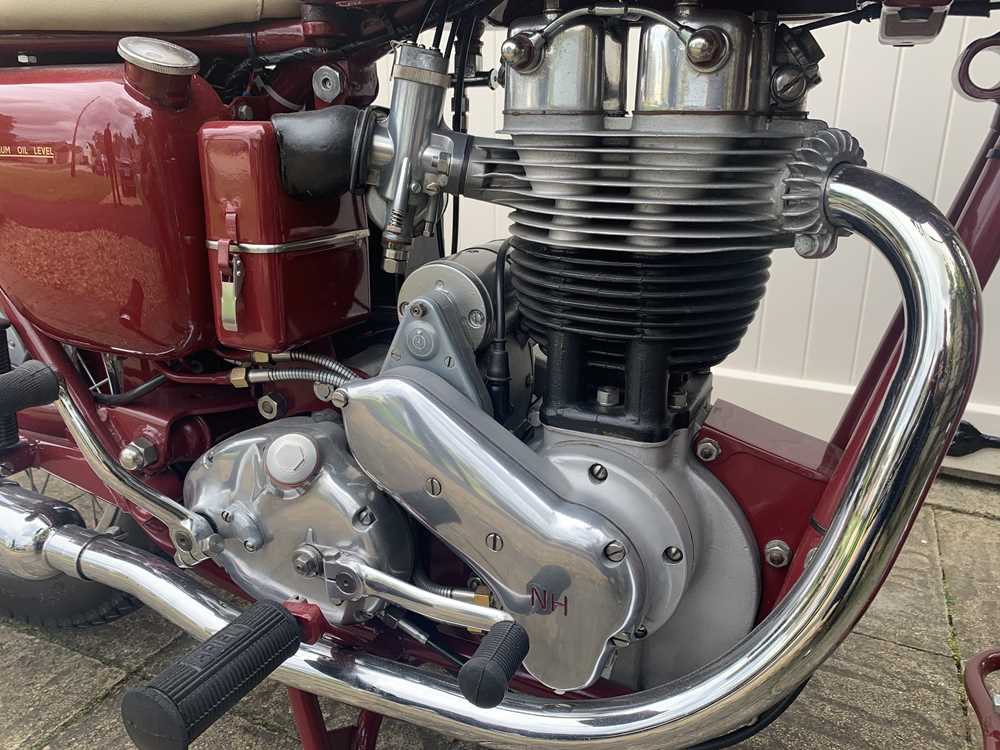Lot 64 - 1957 Ariel NH 350 Red Hunter