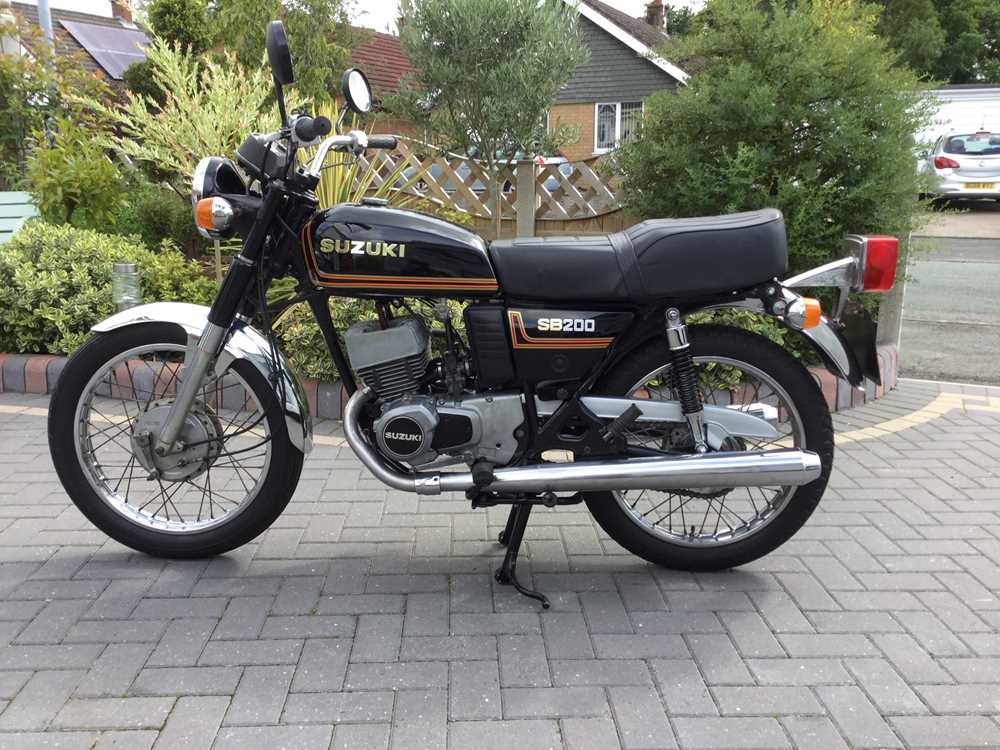 Lot 207 - 1981 Suzuki SB200