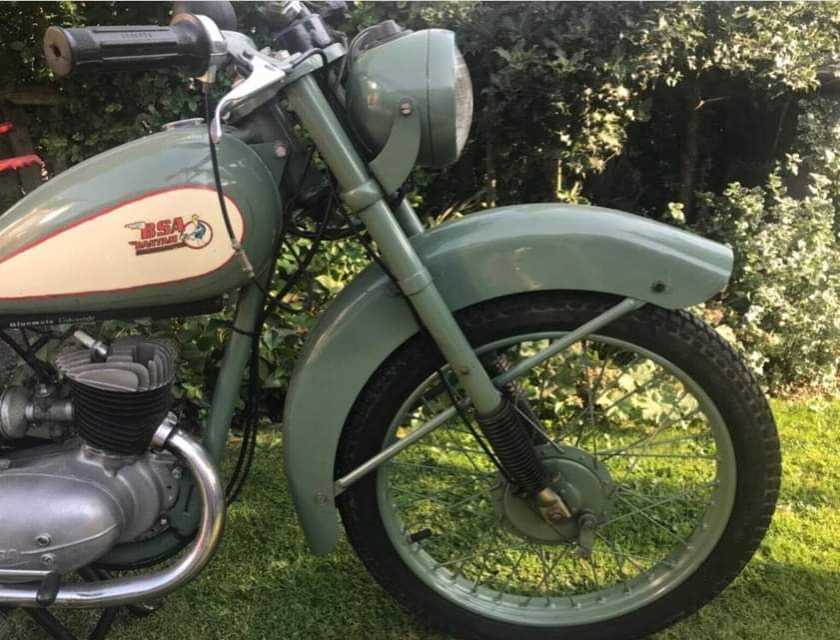Lot 214 - 1952 BSA Bantam D1
