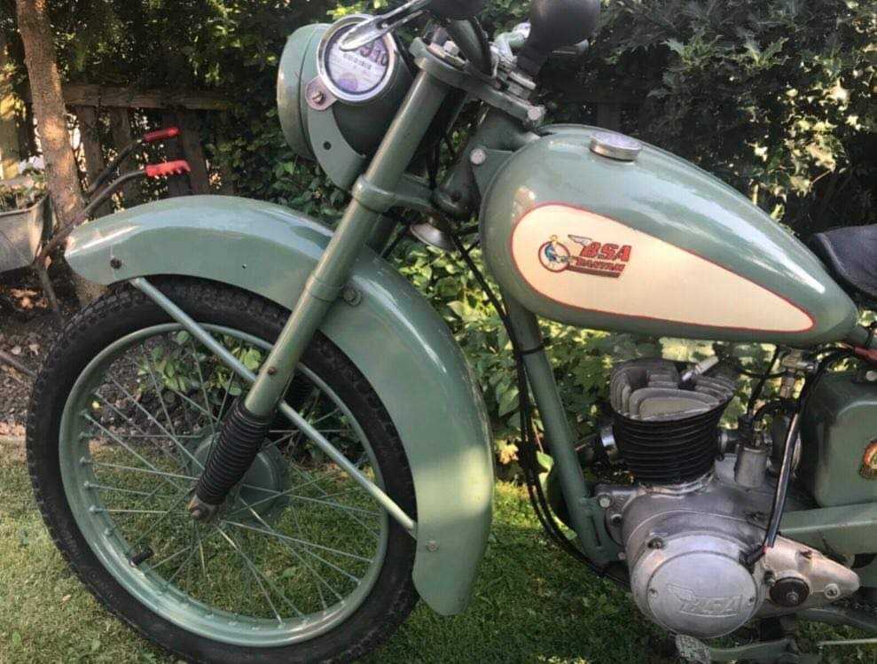 Lot 214 - 1952 BSA Bantam D1