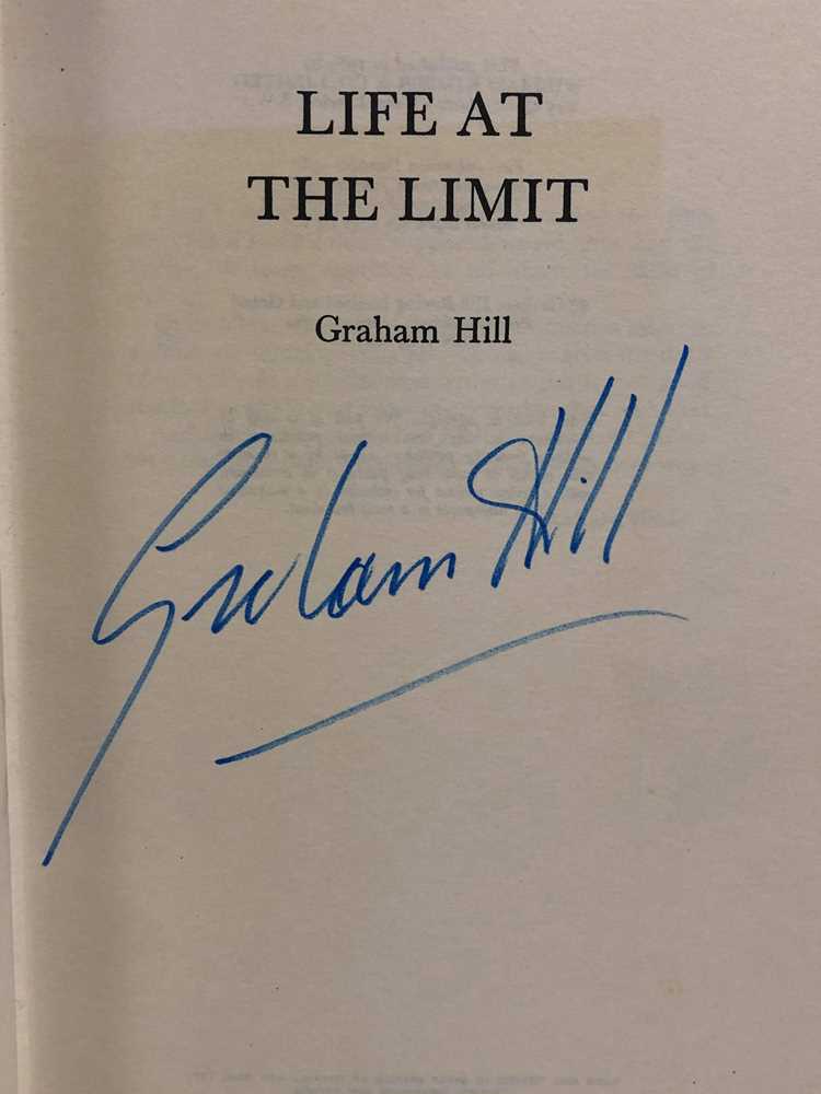 Lot 109 - Life at the Limit by Graham Hill (Signed