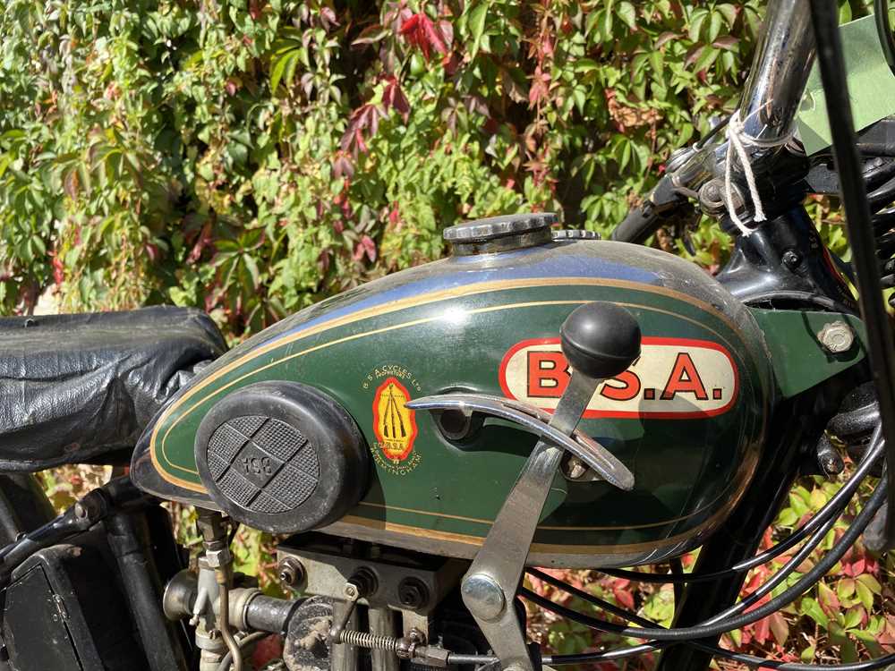 Lot 3 - 1934 BSA B2