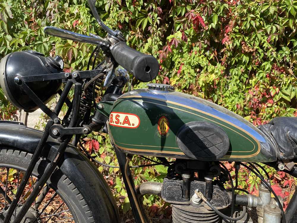 Lot 3 - 1934 BSA B2