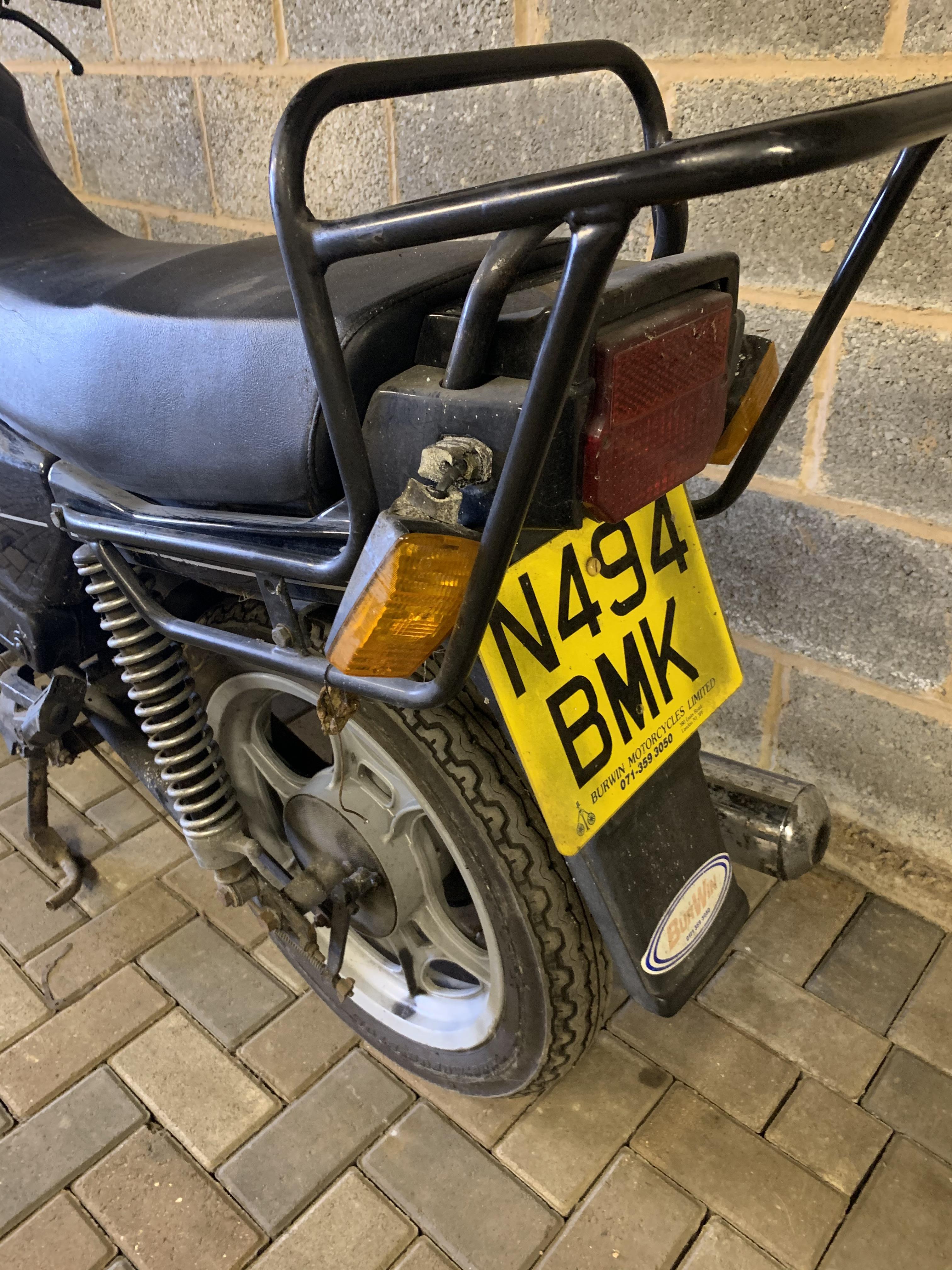 Lot 210 - 1995 MZ 301 Saxon Tour