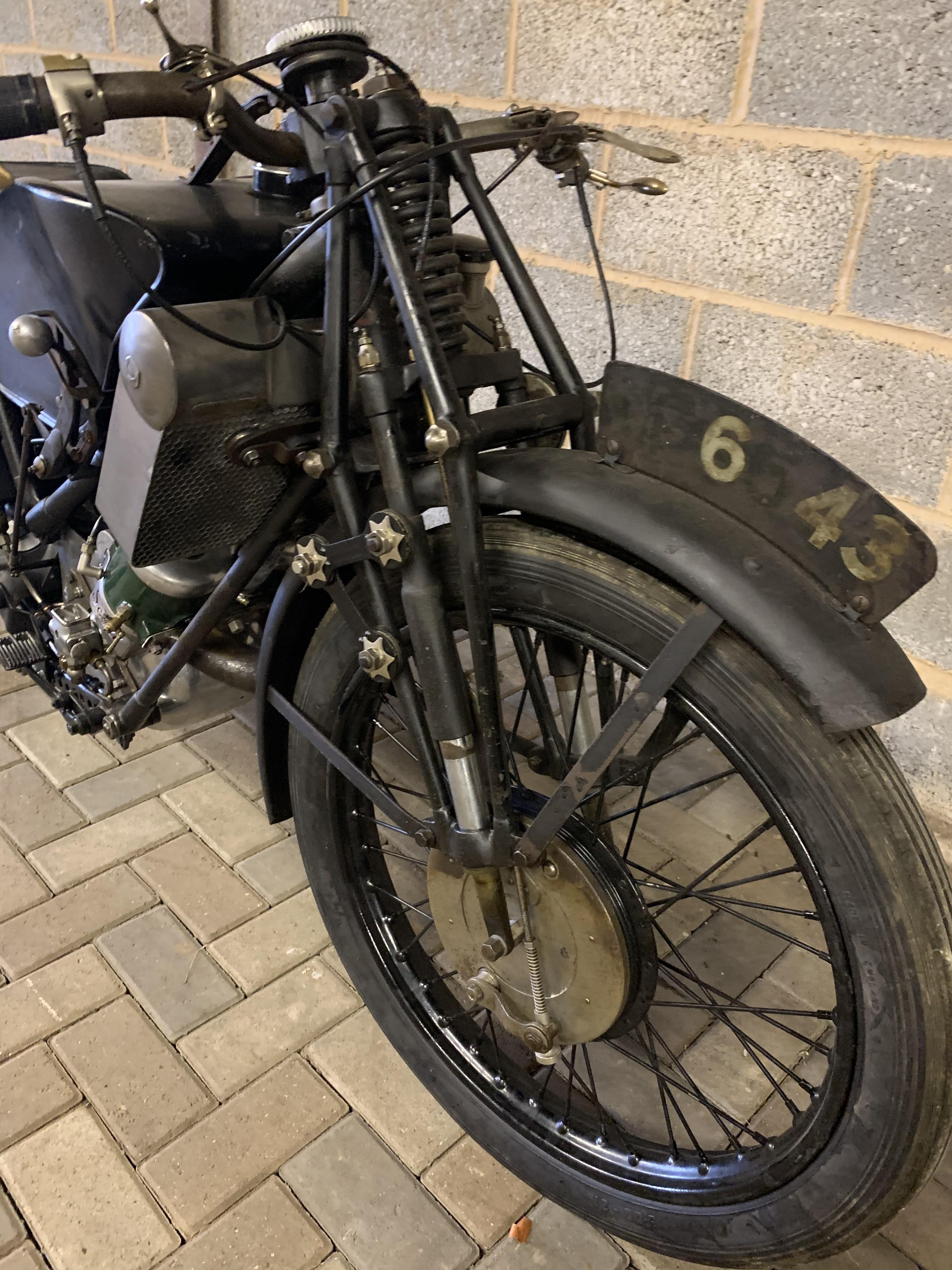 Lot 45 - 1929 Scott 596cc Works Isle of Man Senior TT