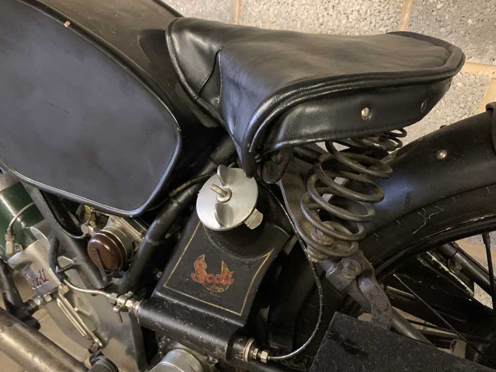 Lot 45 - 1929 Scott 596cc Works Isle of Man Senior TT