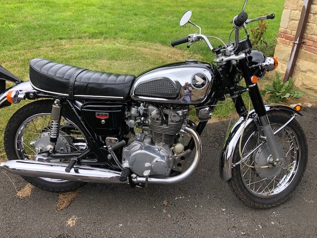 Lot 211 - 1969 Honda CB450 K1