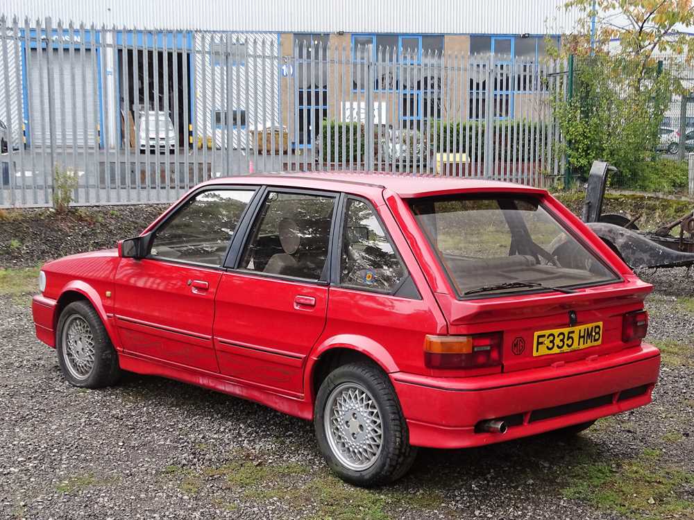 Lot 346 - 1989 MG Maestro Turbo