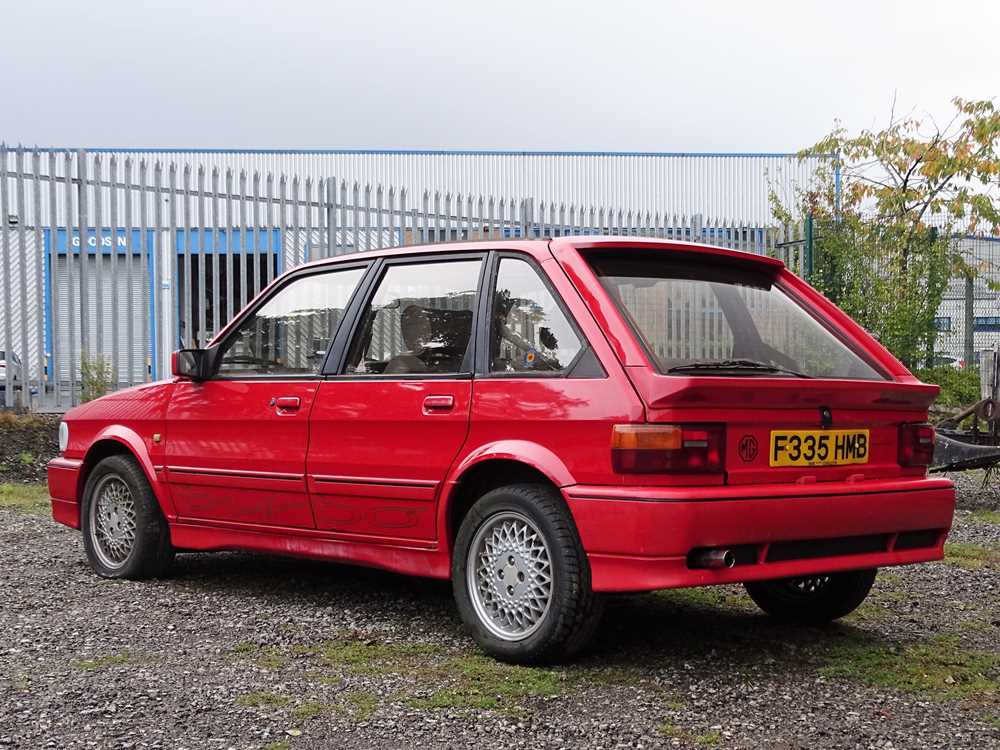 Lot 346 - 1989 MG Maestro Turbo