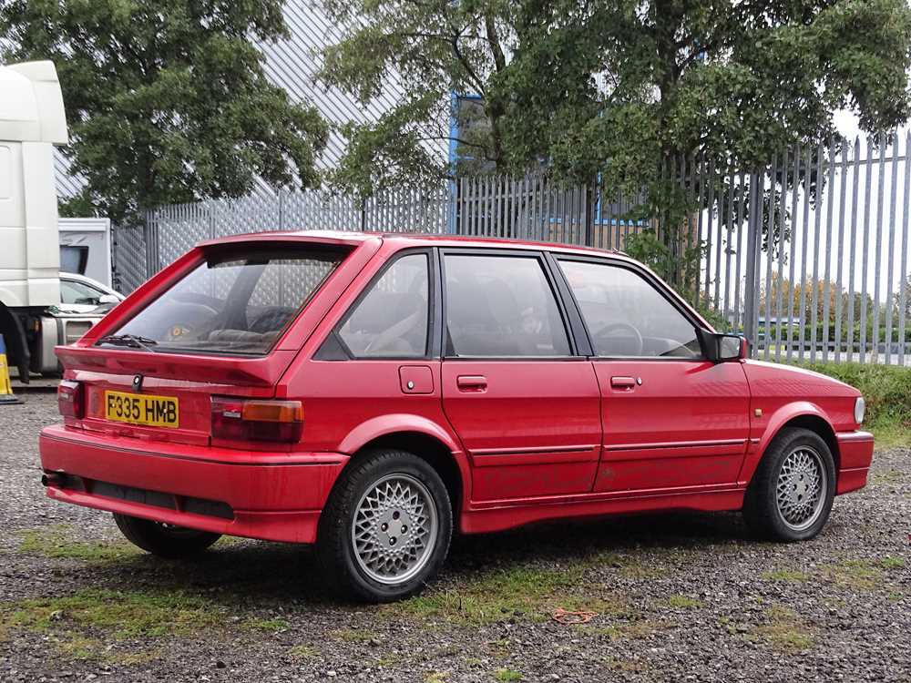 Lot 346 - 1989 MG Maestro Turbo