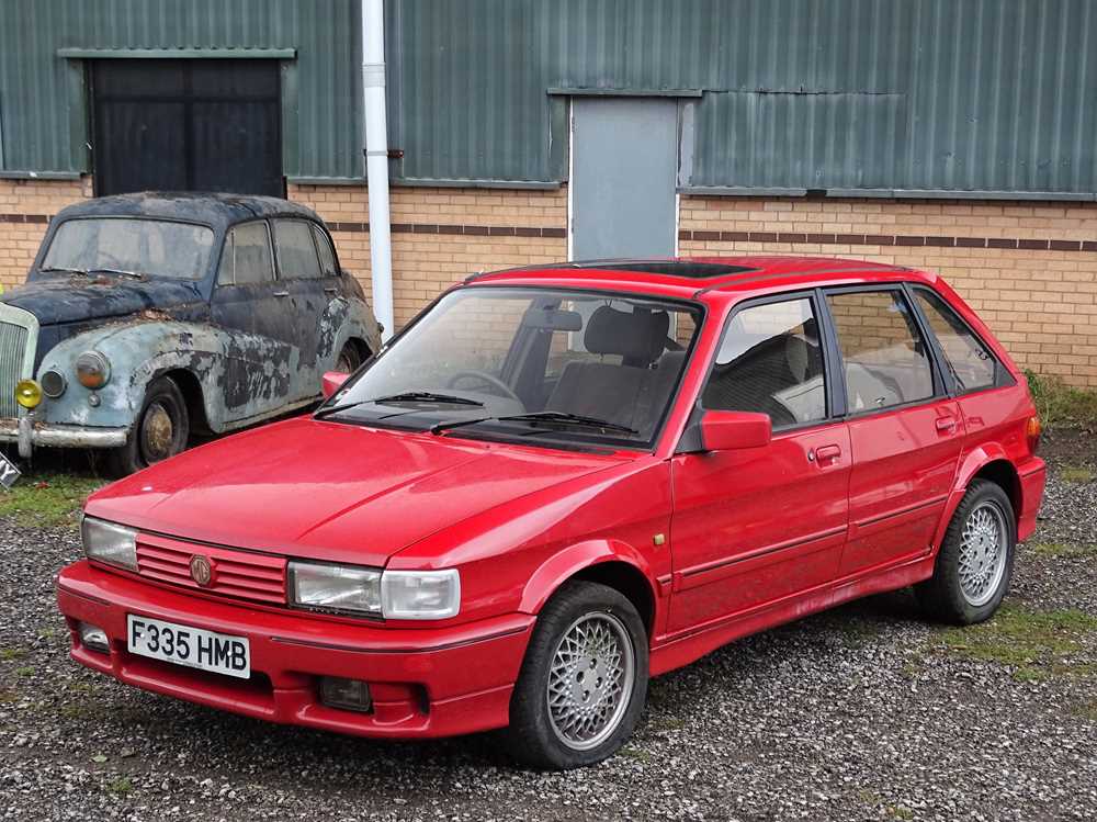 Lot 346 - 1989 MG Maestro Turbo