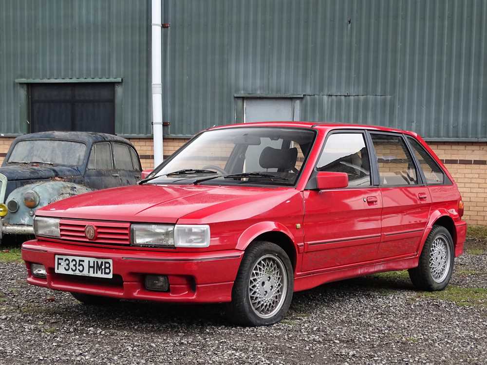 Lot 346 - 1989 MG Maestro Turbo