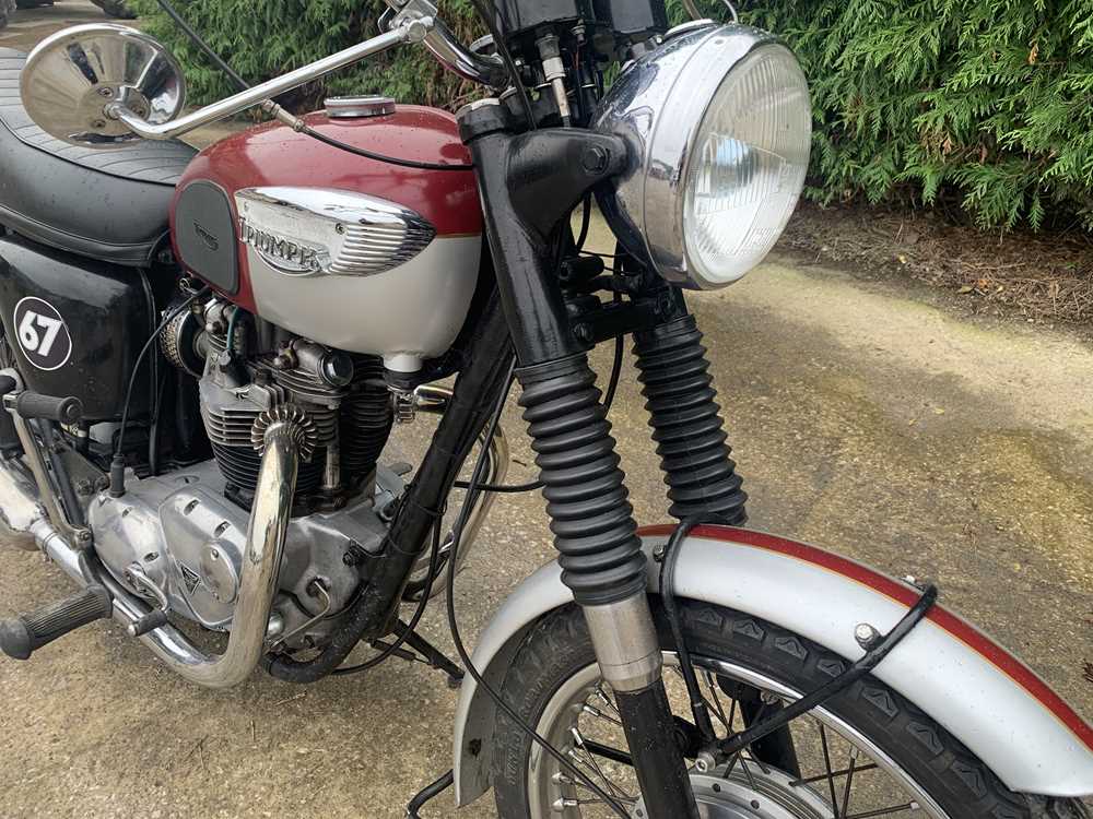 Lot 145 - 1967 Triumph TR6 Trophy