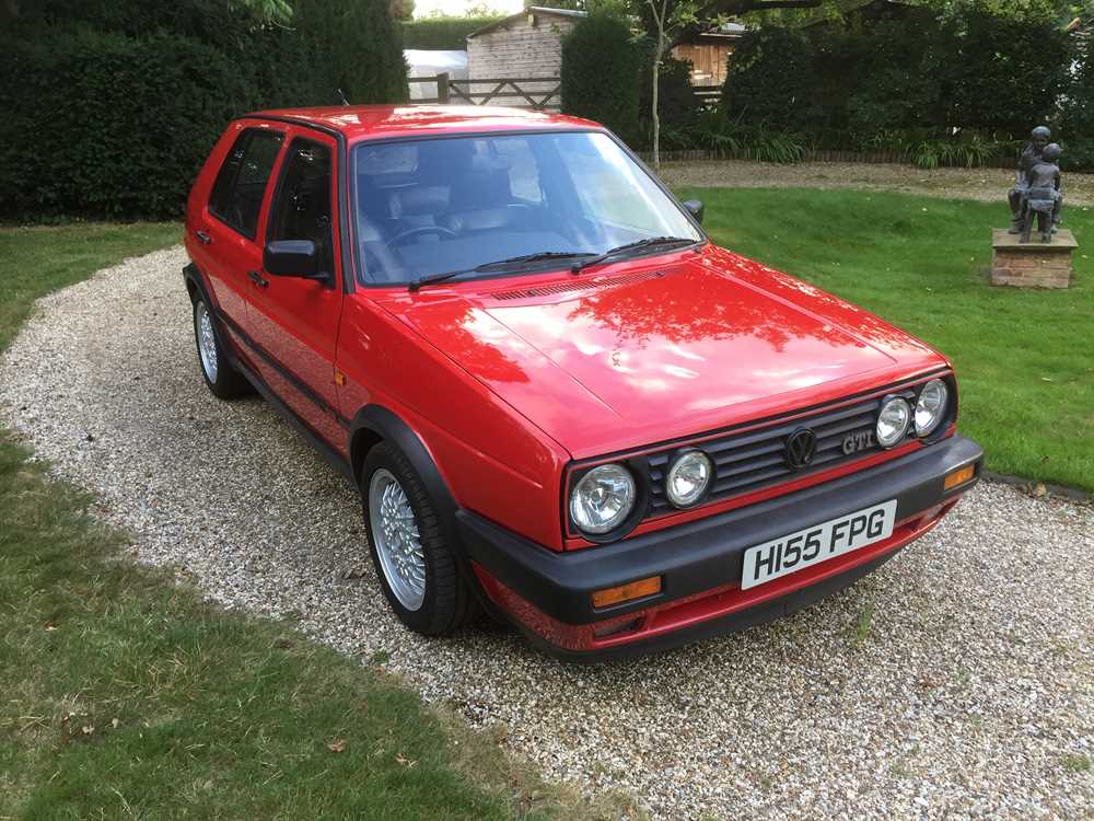 Lot 359 - 1990 Volkswagen Golf GTI Mk II