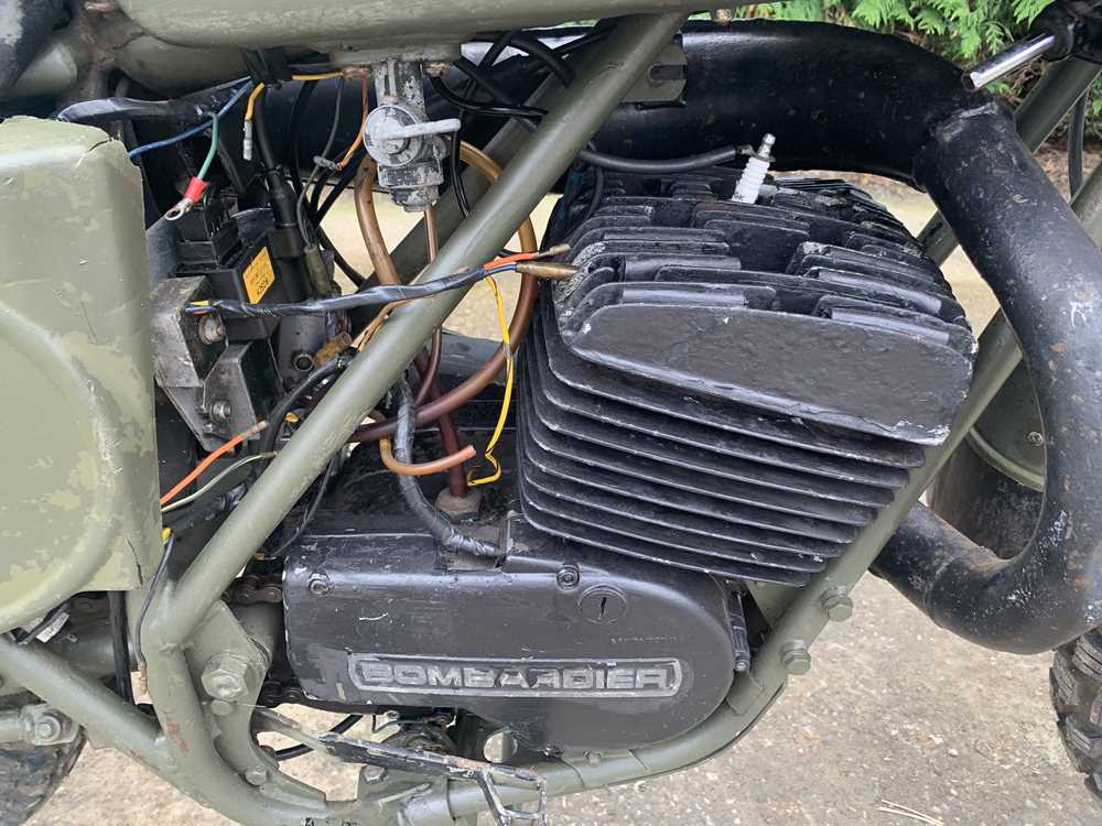 Lot 90 - c1980 Bombardier Can-Am Military Rotax 250
