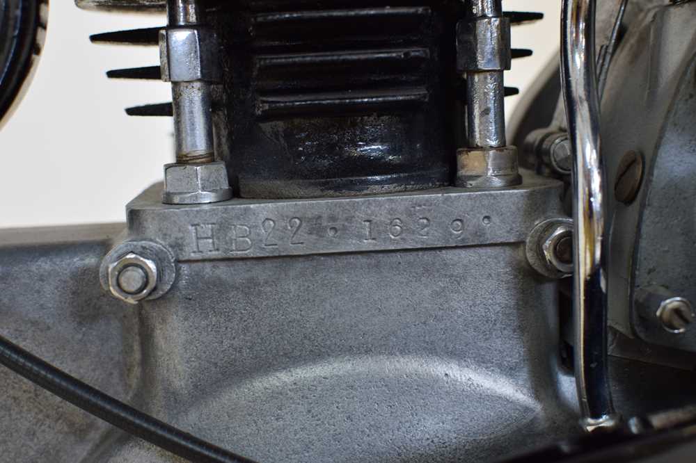 Lot 138 - 1937 BSA B22 Empire Star